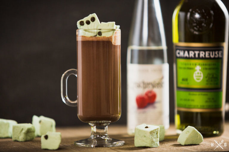 Decadent Hot Chocolate with Green Chartreuse and Kirschwasser – The ...